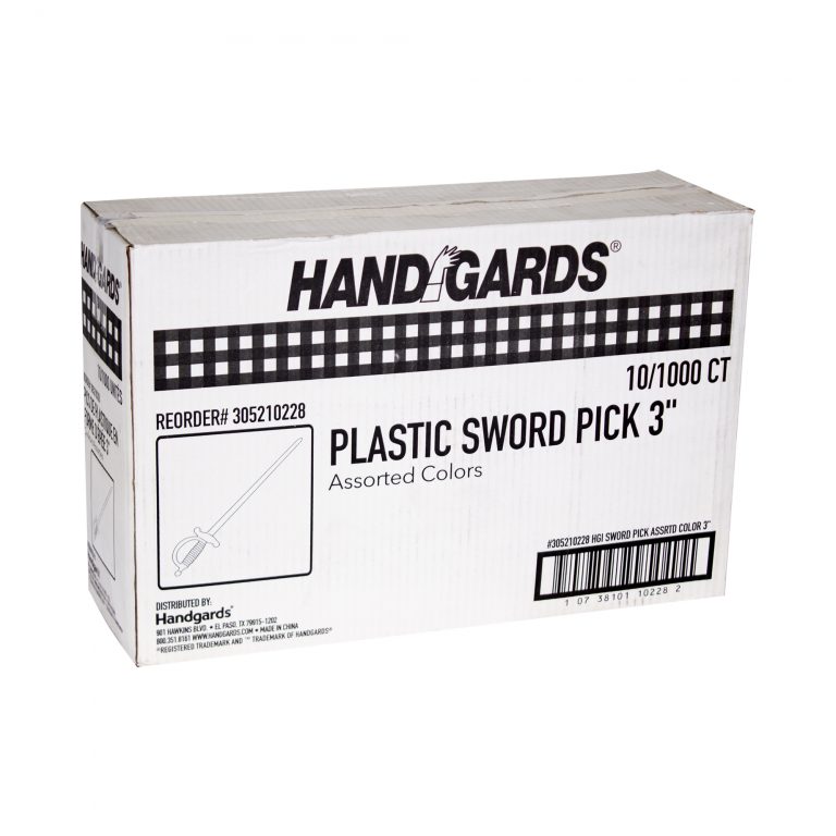 Handgards® Plastic Disposable Sword Picks - Handgards® | First in Food ...