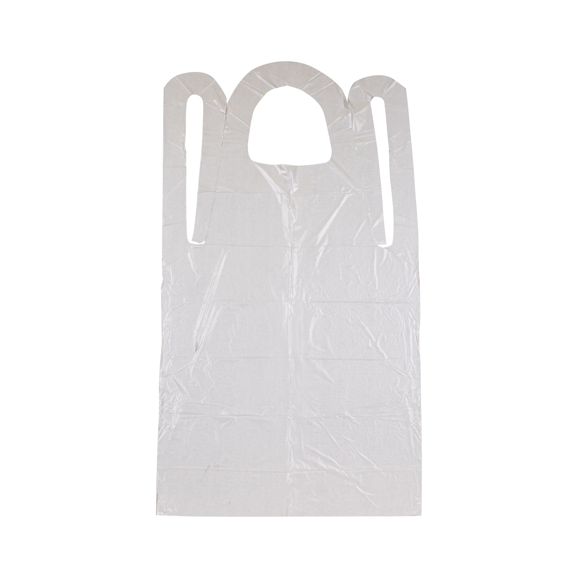 NeatGards® Low Density Medium Duty Embossed Poly Aprons - White ...