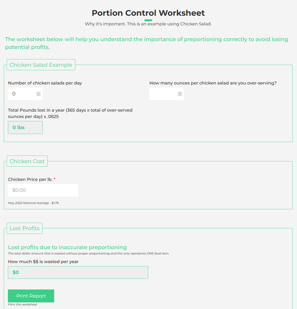 Why Preportion – Handgards® | First in Food Safety Innovations