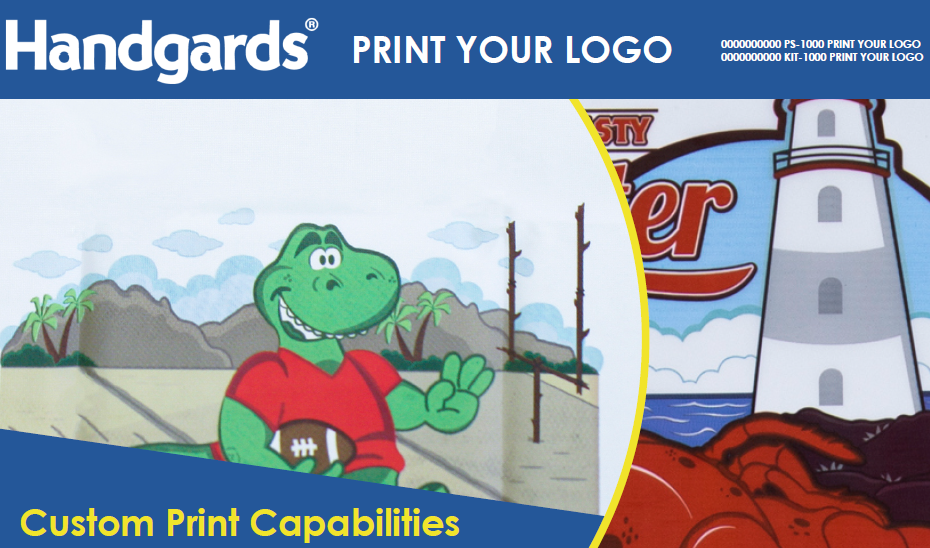 Print Your Logo - Handgards® | First in Food Safety Innovations