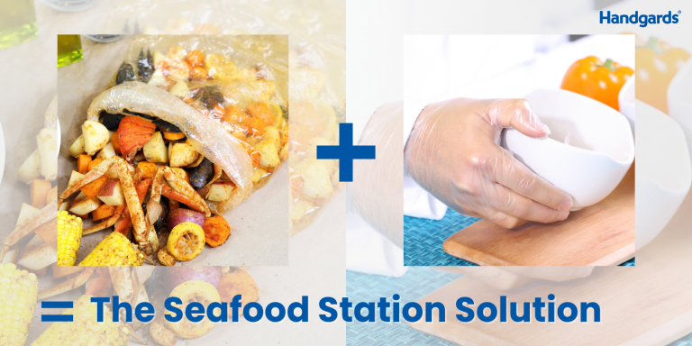 The Seafood Station Solution - Handgards® | First in Food Safety Innovations